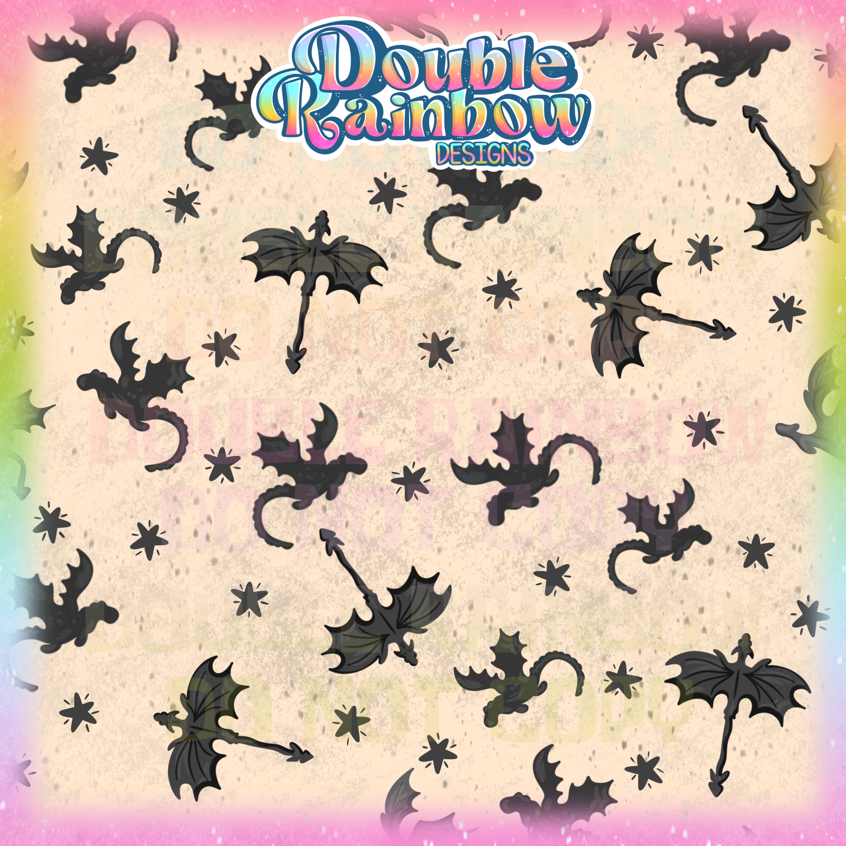 simple flying dragons – Designsby Destinee