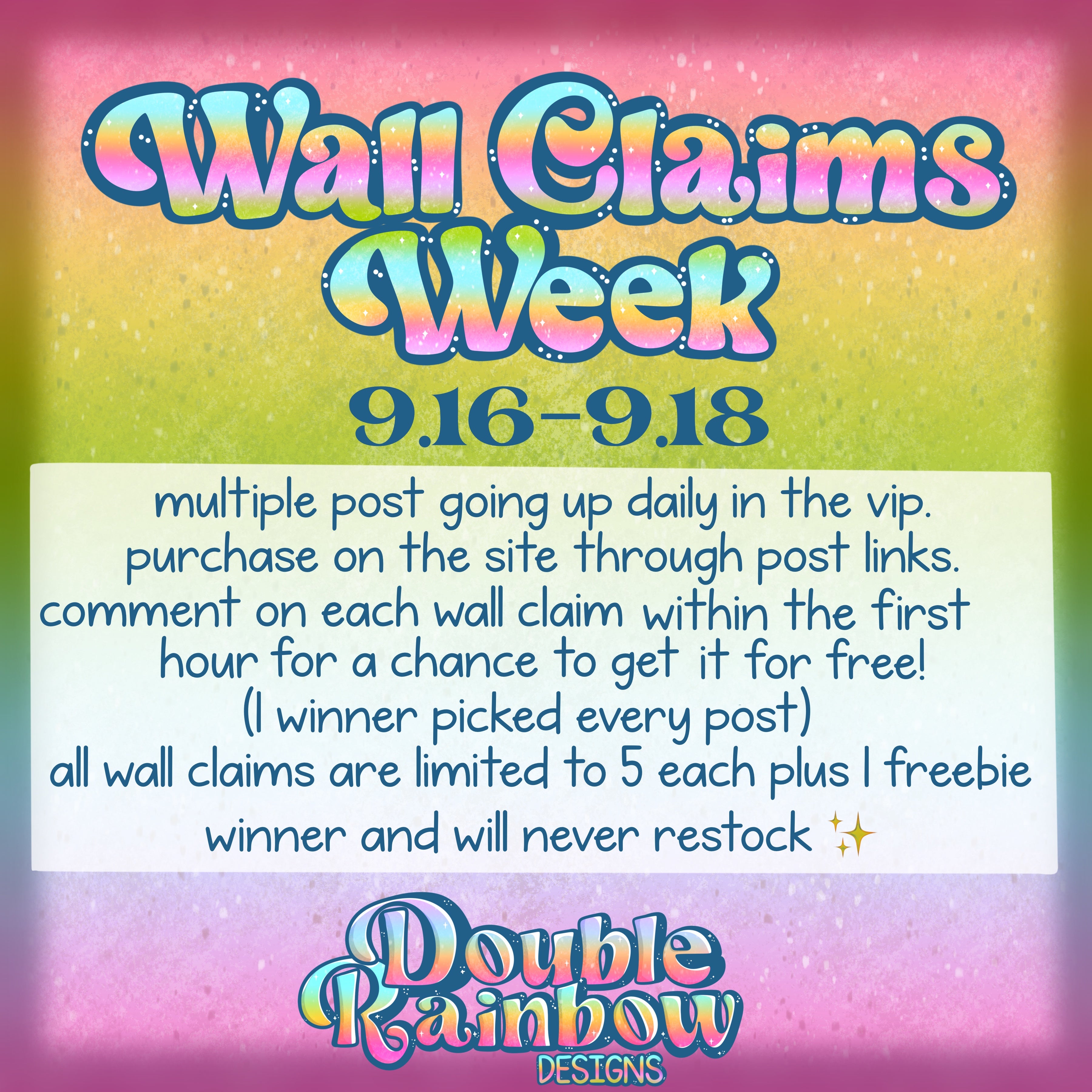 Wall claim 13A & 13B – Designsby Destinee